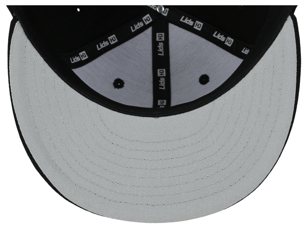 Lids Hat Drop Branded HD Fitted Cap - Black/Black/Grey – LidsHatDrop